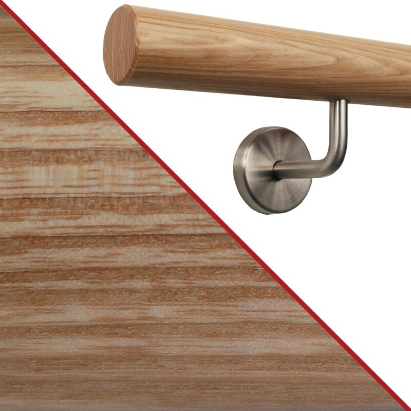 Handlauf Holz verschiedene Holzarten kaufen | TIBU