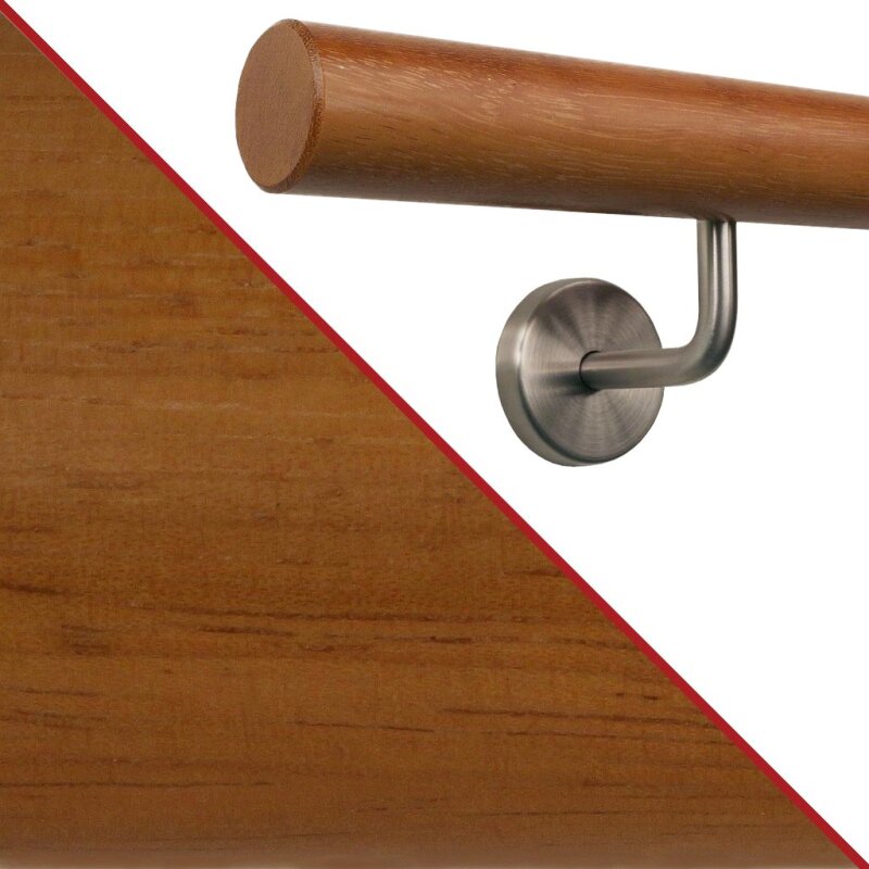 TIBU | Geländer Handläufe Profile aus Edelstahl Holz Aluminium